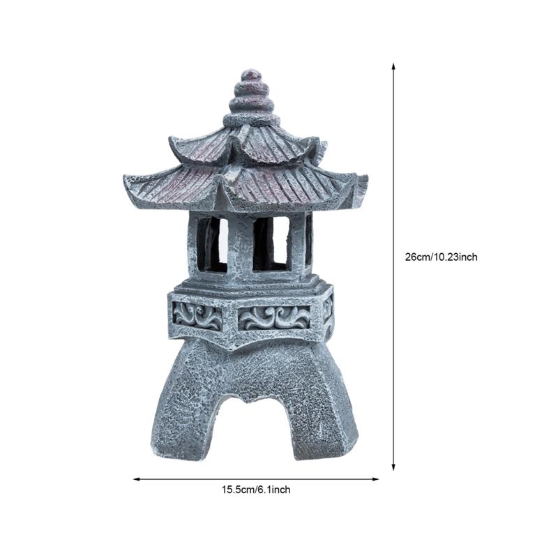 Solar Zen Pagoda Lantern | Garden Bling & Planty Things